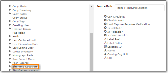 Display Field and Filter Selector