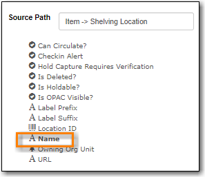 Display Field and Filter Selector