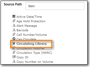 Display Field and Filter Selector